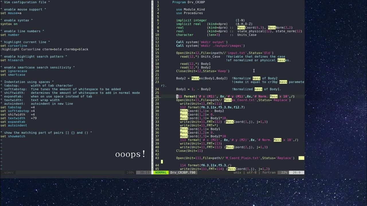 Simple Vim configuration as IDE (no plugins) - YouTube