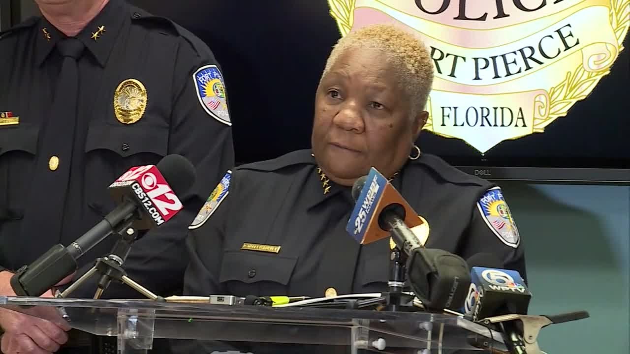 Fort Pierce police discuss strategies to reduce violent crime - YouTube