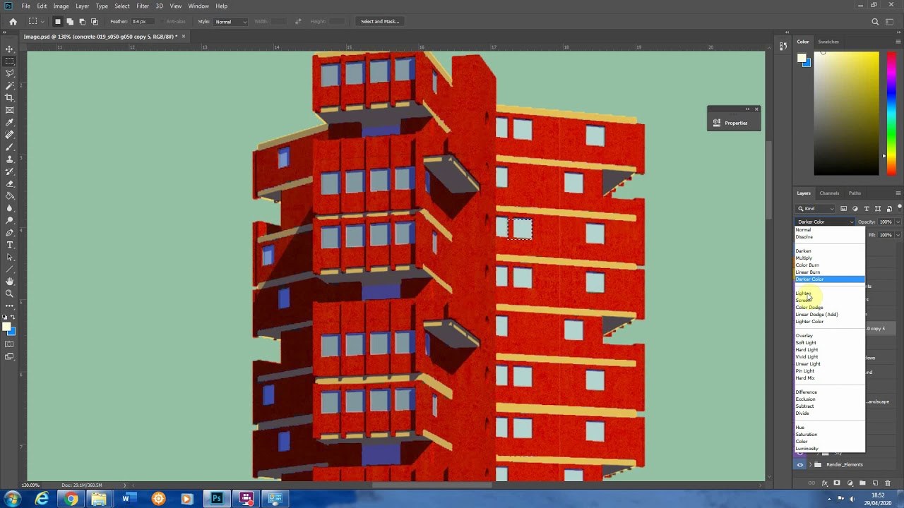 External View - Part 3 - Animation and Atmosphere Photoshop - YouTube