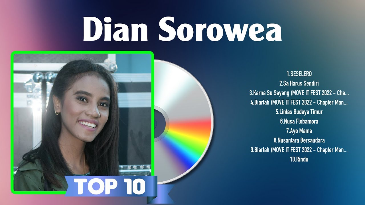Dian Sorowea 🌈 Dian Sorowea Best Songs 🌈 Dian Sorowea Top Hits 🌈 Dian Sorowea Playlist - YouTube