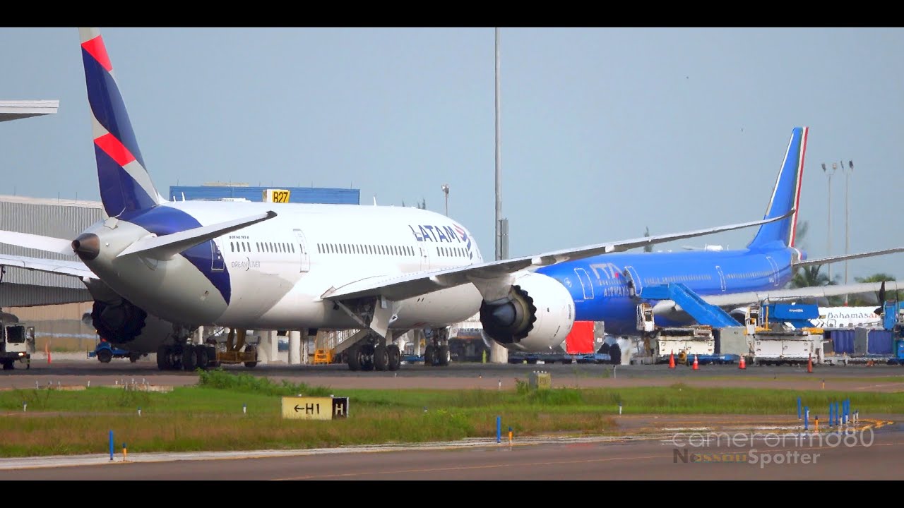 Bahamas Plane Spotting | ITA Airways and LATAM Diversions | Aug 17/23 ...