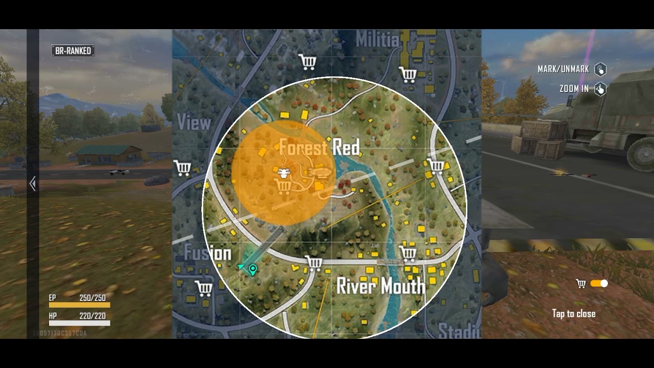 free fire best haiding plase new map - YouTube