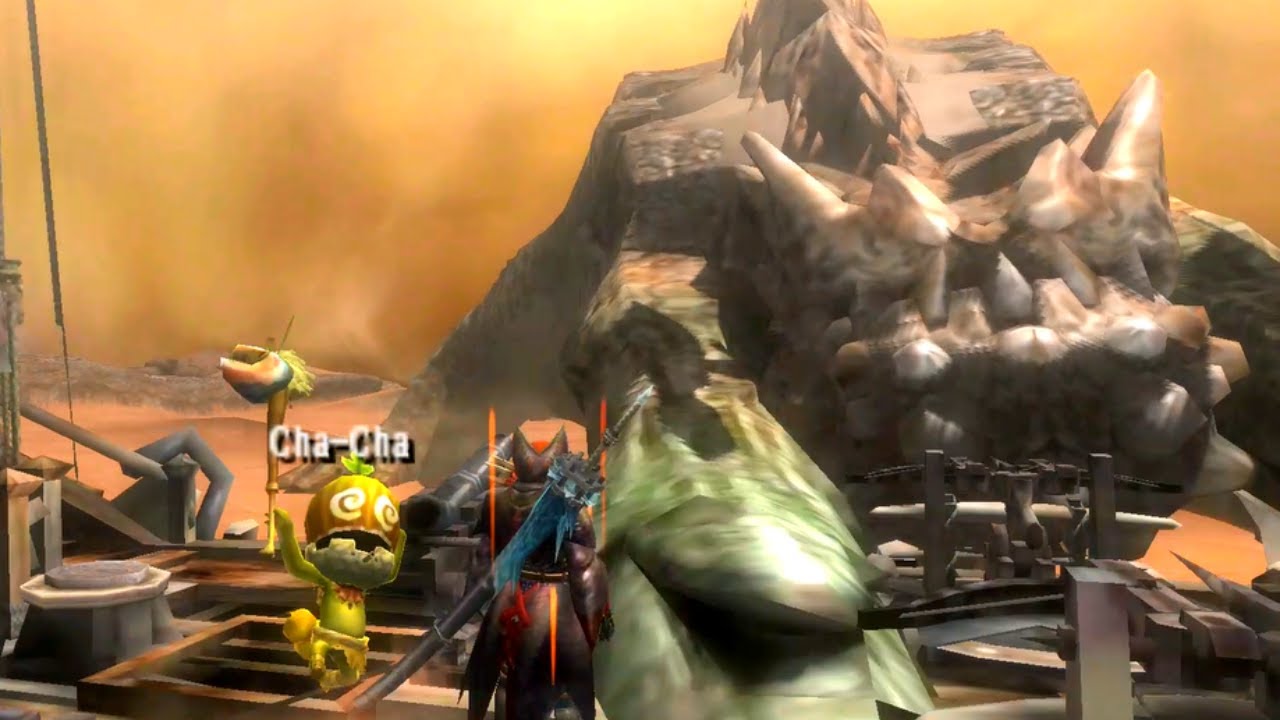 Monster Hunter 3 Ultimate - Repel Jhen Mohran (Moga Village) - YouTube