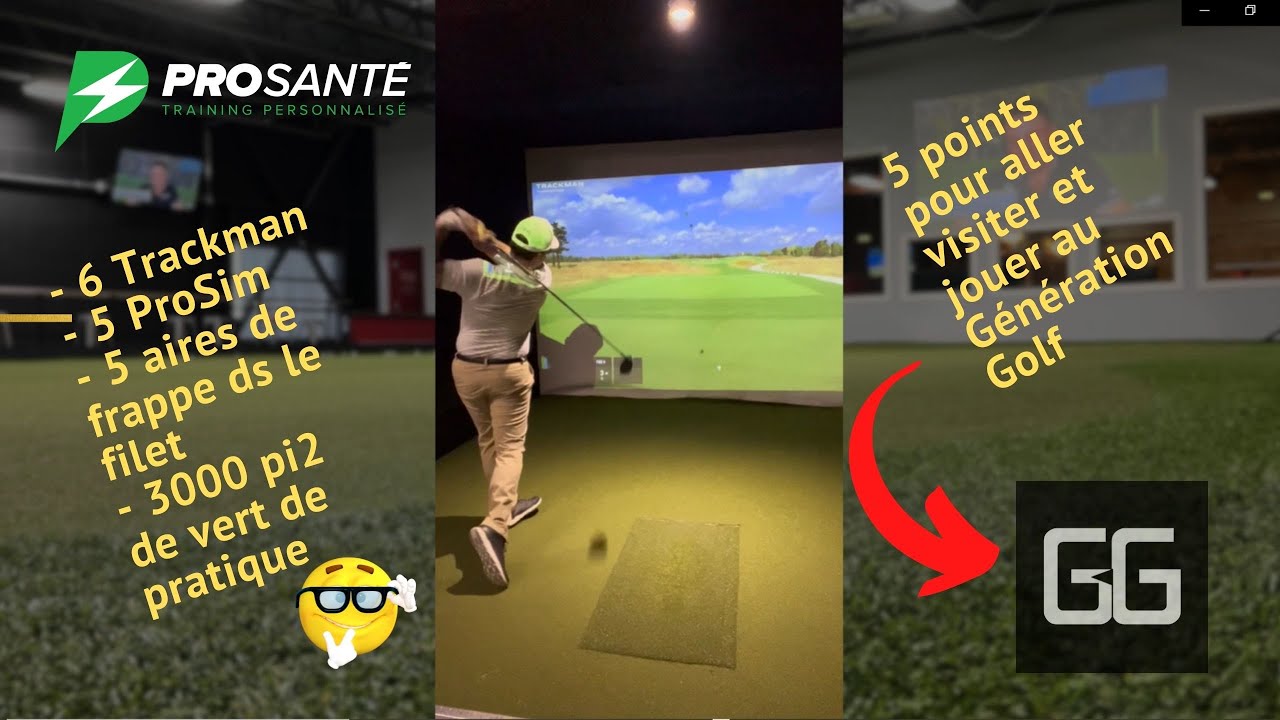 GÉNÉRATION GOLF 3 ENDROITS POUR JOUER ET PRATIQUER - YouTube
