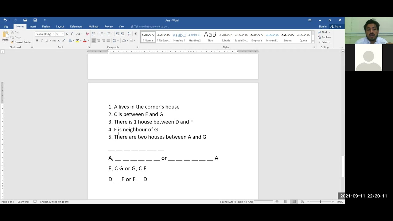 Analytical Reasoning Solutions, Preparation for MSN Entry Test - YouTube