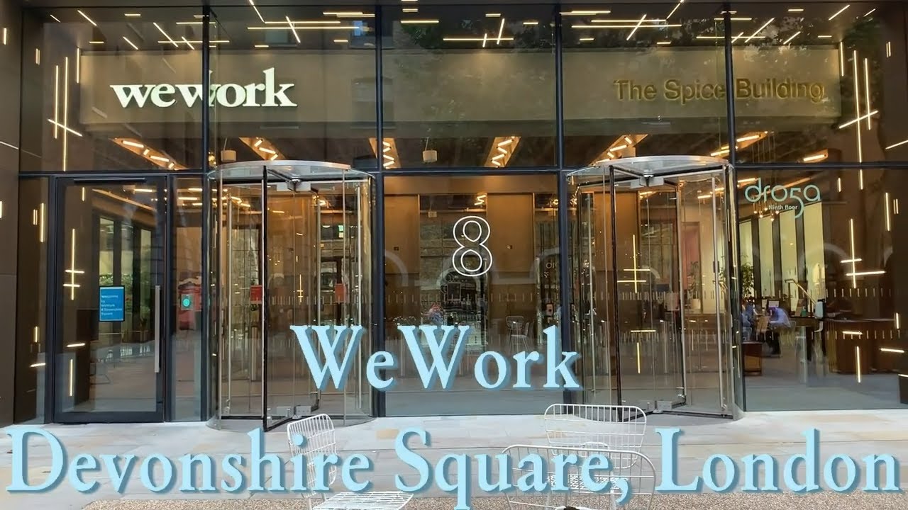 We Work Devonshire Square office tour London, UK - YouTube