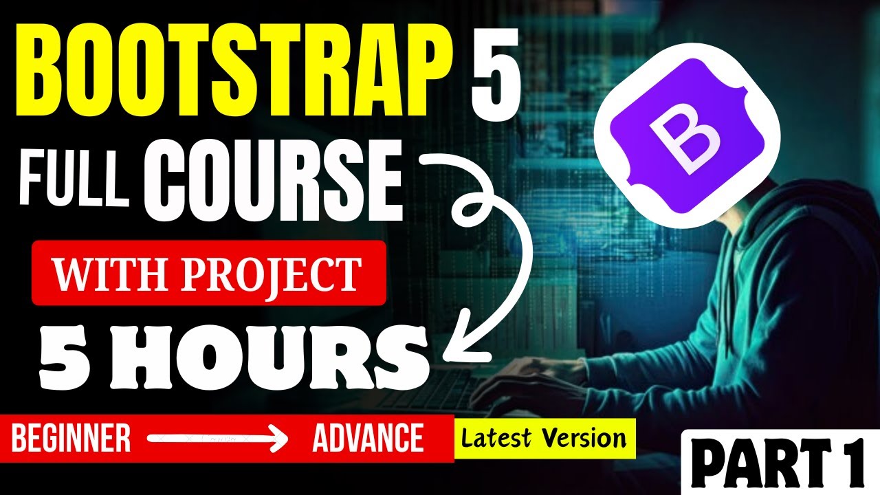 Bootstrap 5 Tutorial for Beginners | Bootstrap 5 Full Course | Bootstrap 5 Website Design (Part ...