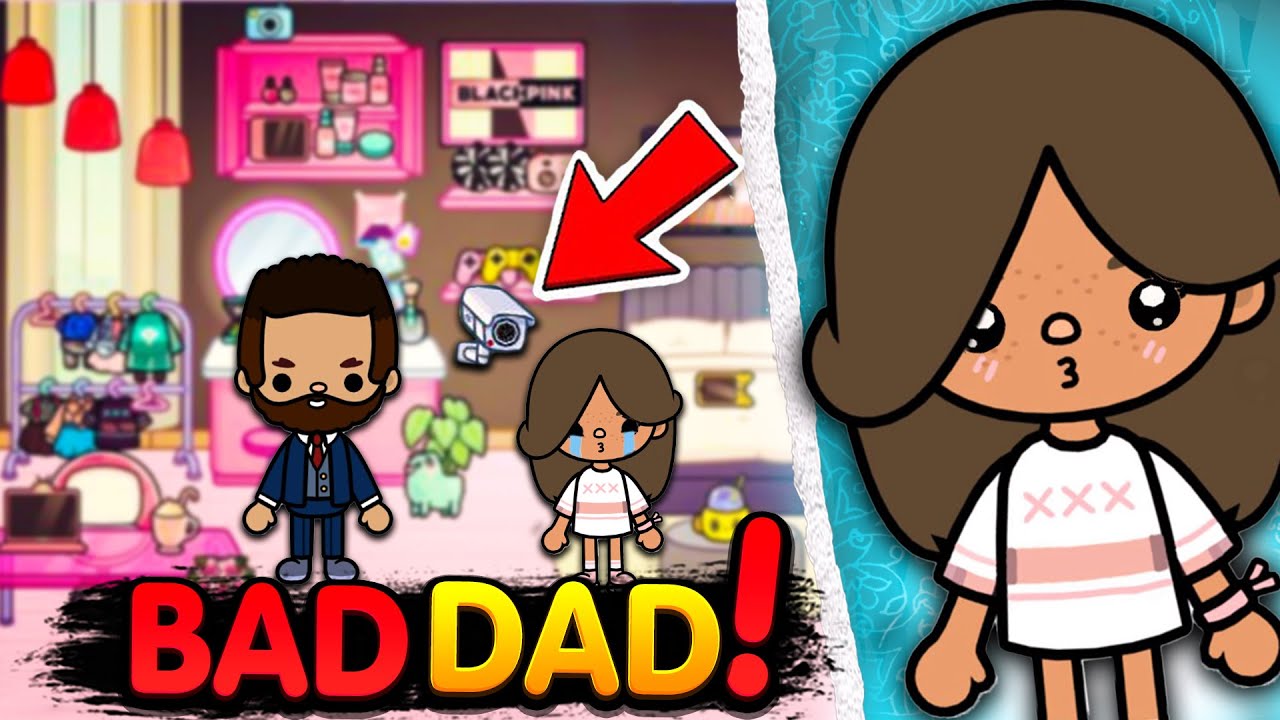 My Dad Put A Camera Into My Room😱😥|*With Voice*| Sad Story |Toca Life ...