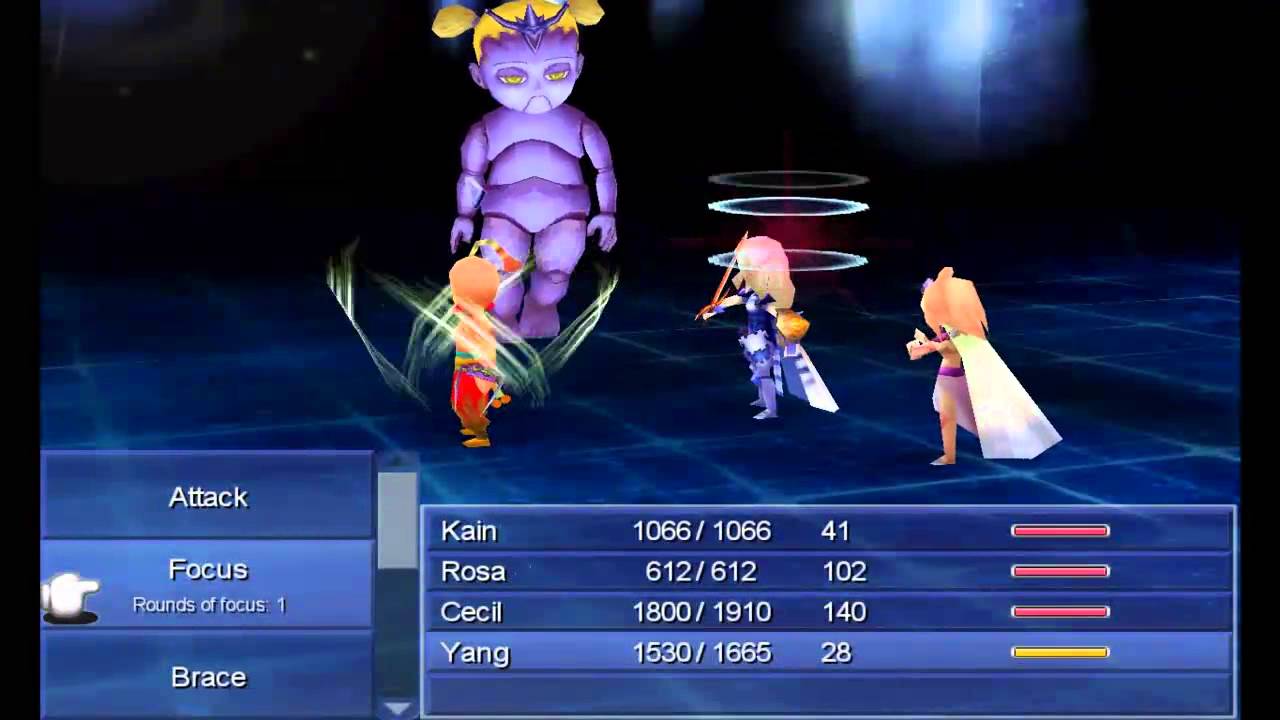 Final Fantasy IV (PC) - Boss: Calcabrina (Active/Hard) - YouTube