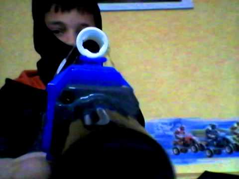 Nerf elite6:comment faire un viseur nerf - YouTube