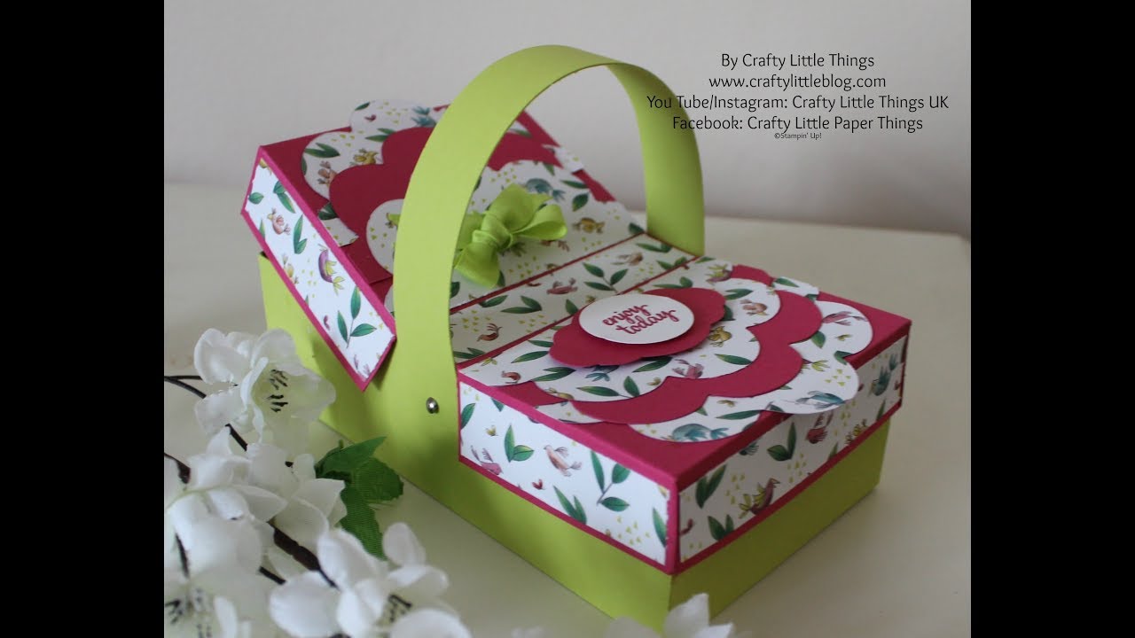 Cute Hamper Gift Box - YouTube