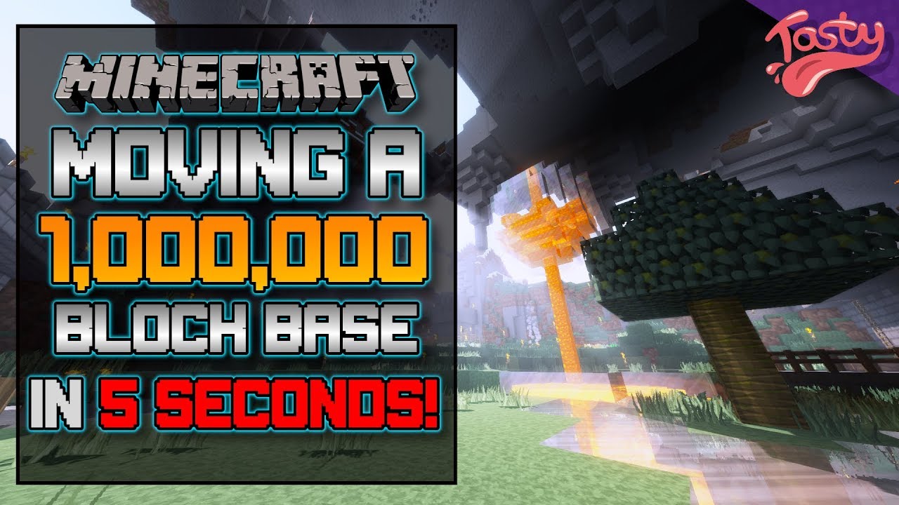 Moving a 1Million Block Base Across the Map! - NEWB Minecraft Survival ...