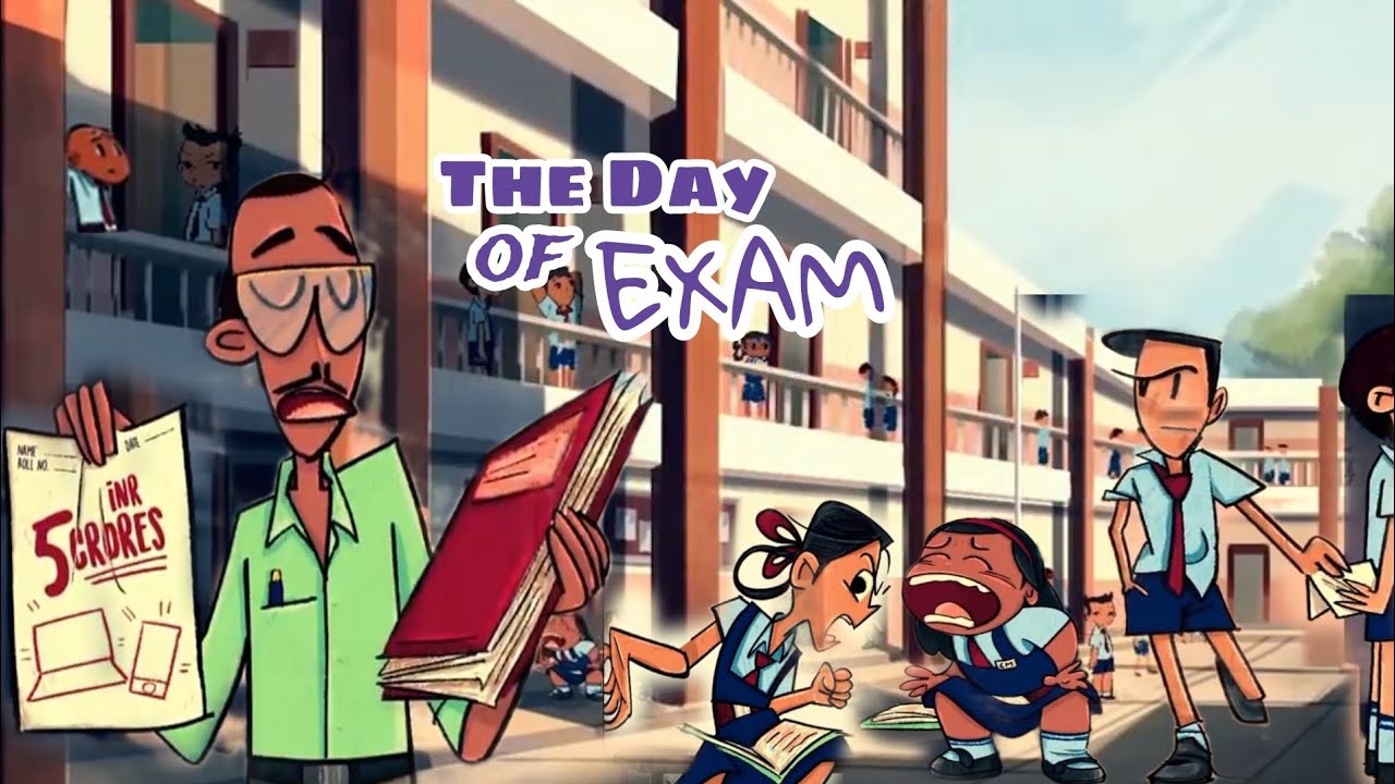 Day Of Exam - Animated Short Film (Paid Partnership) | Childhood ...
