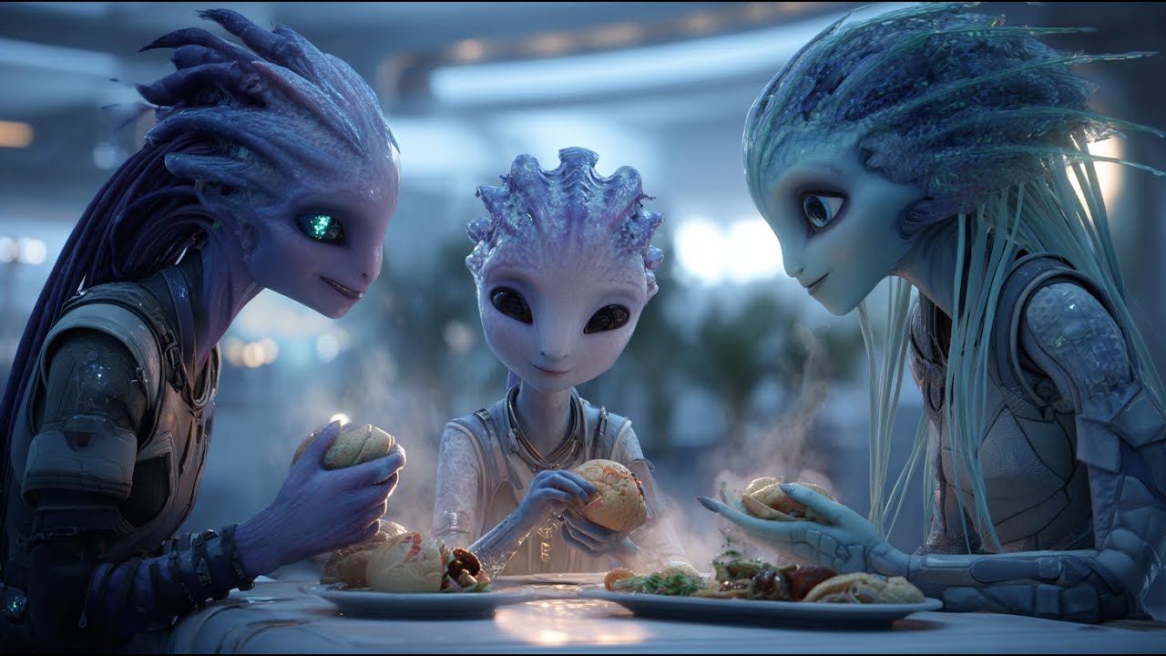 A Human Fed Two Starving Alien Girls — What They Did Next Stunned Him ...
