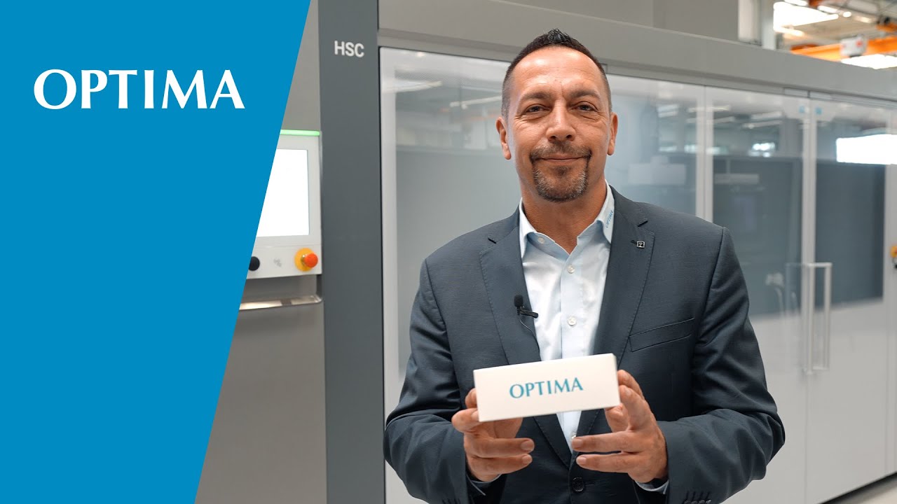 Horizontal high-speed cartoner OPTIMA HSC for paper hygiene products ...