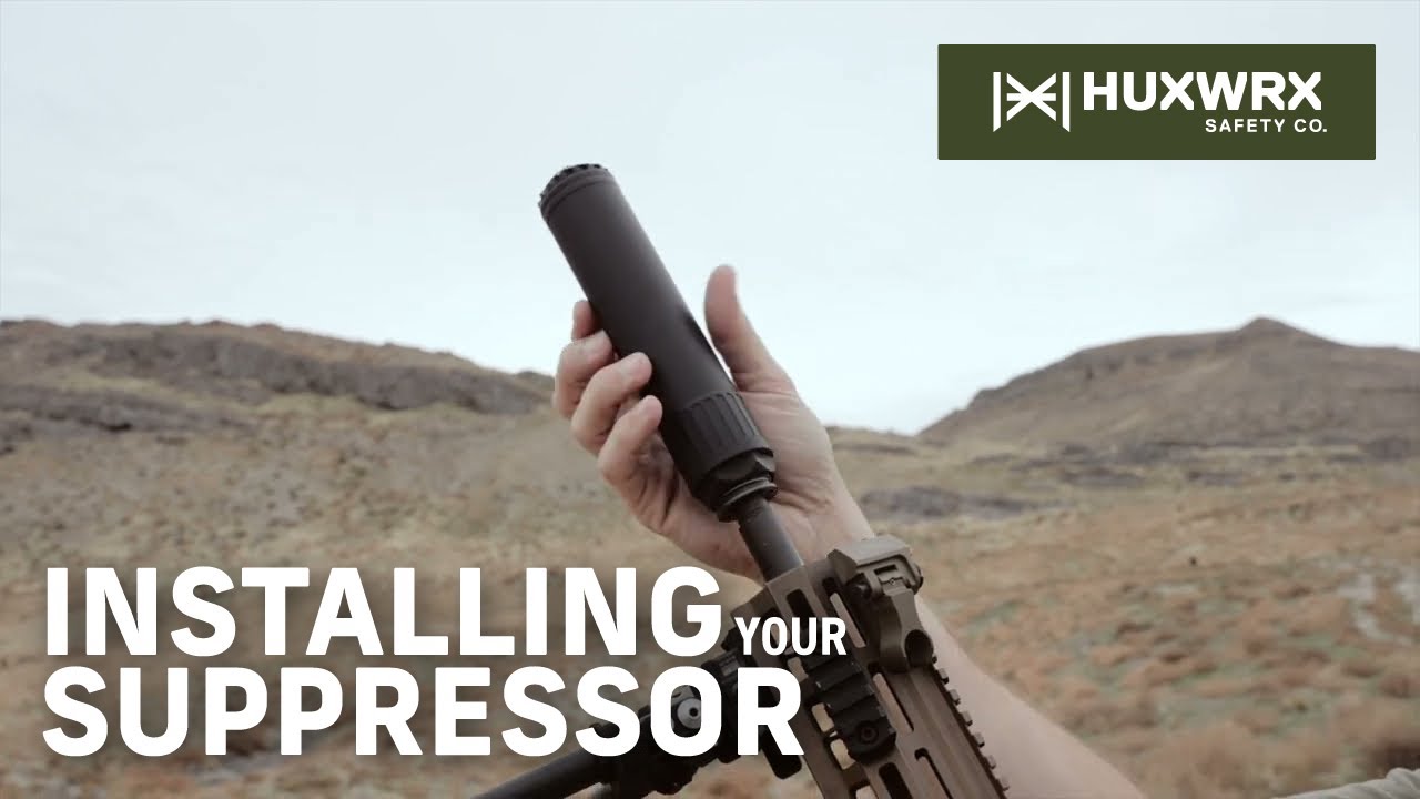 Suppressor Installation - YouTube