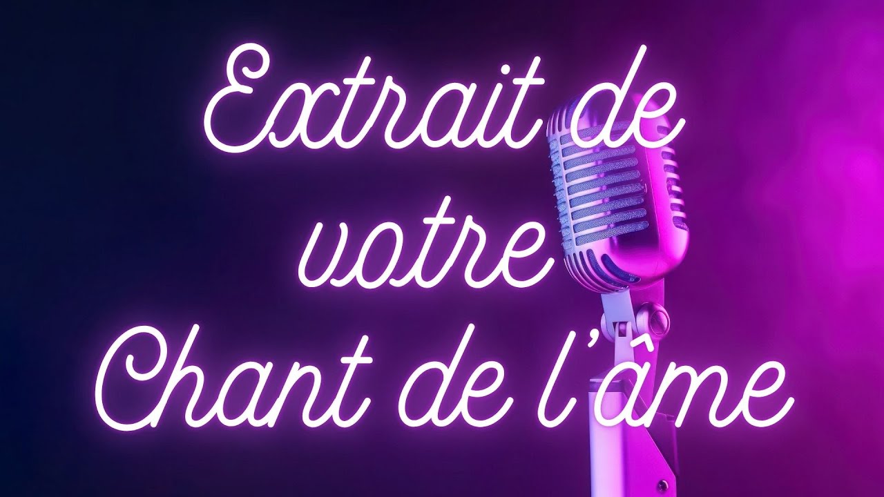 Extrait de votre Chant en direct - YouTube