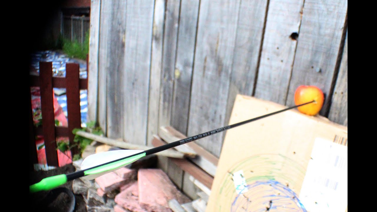 William Tell archery to shoot an apple with an arrow! - YouTube