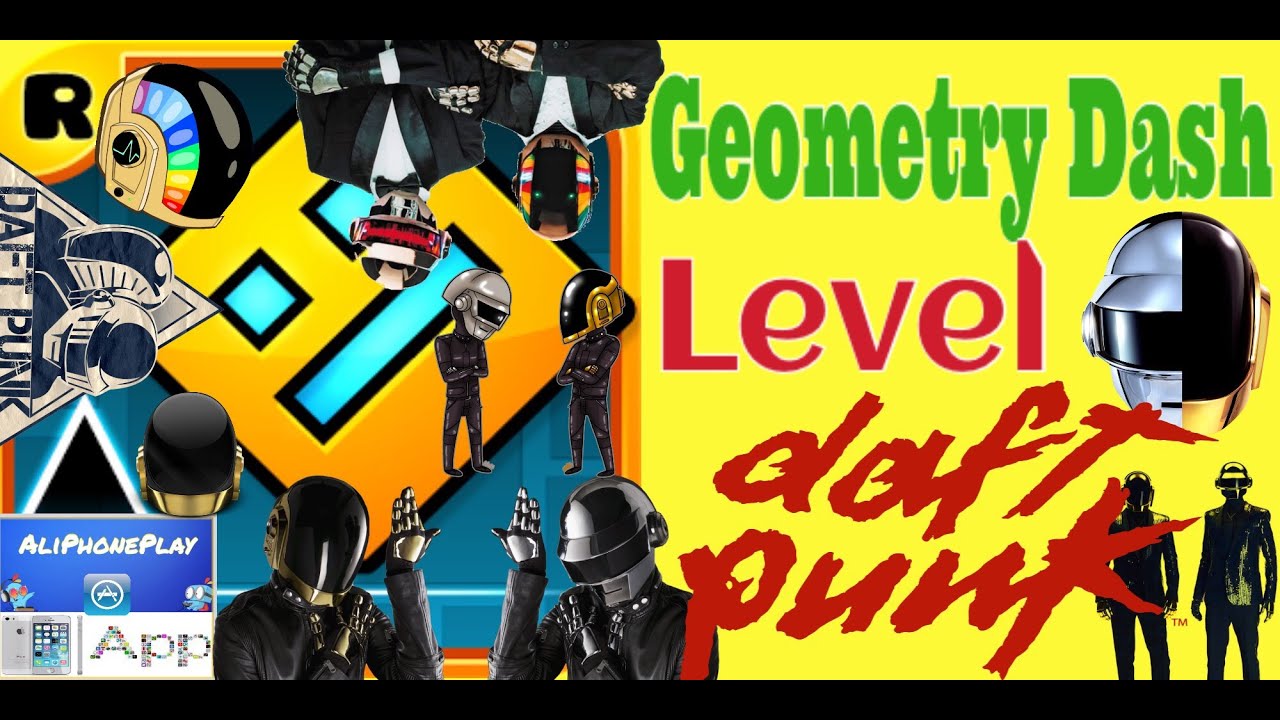 Geometry Dash Daft Punk - YouTube