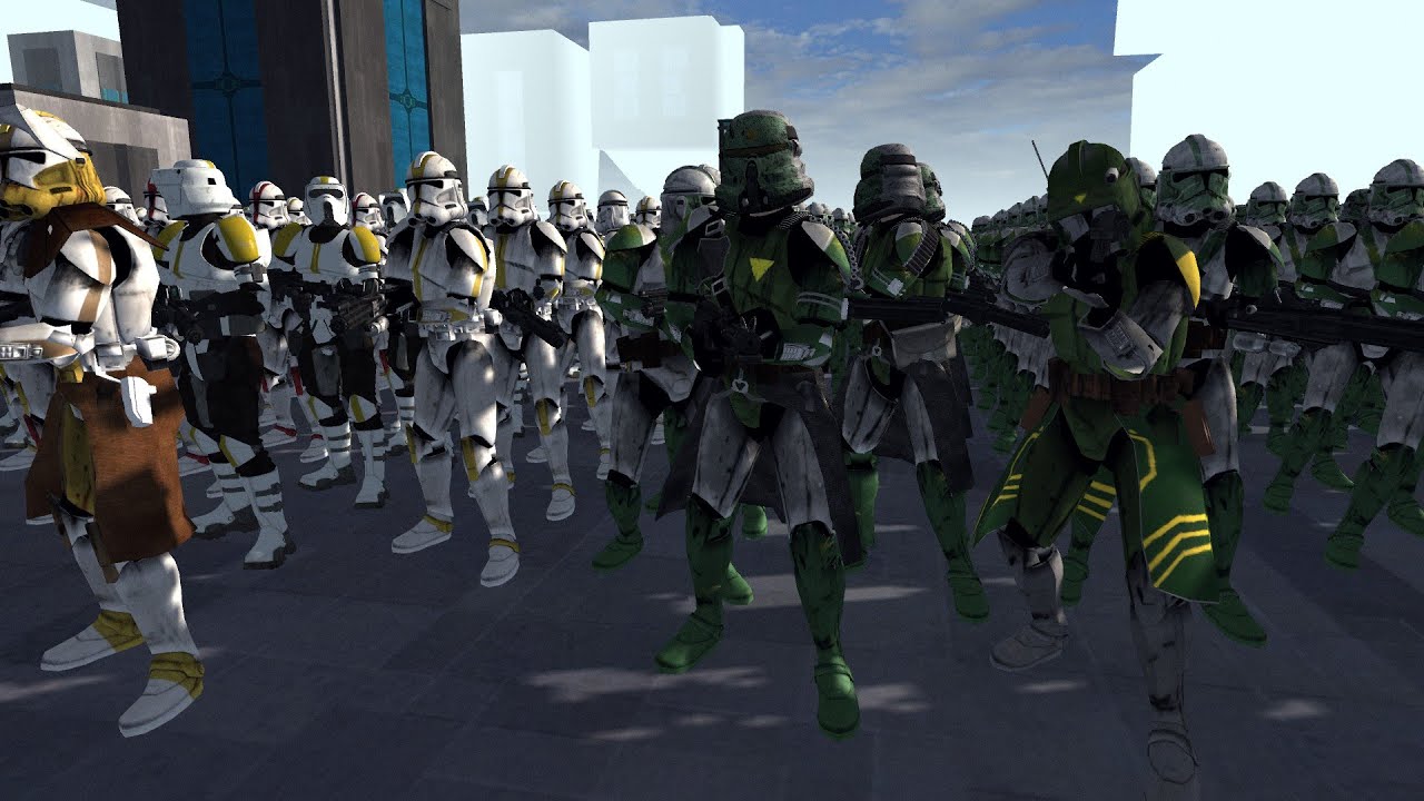 Clone Civil War 121st (Doom Legion) vs 327th Star Corps Star Wars ...