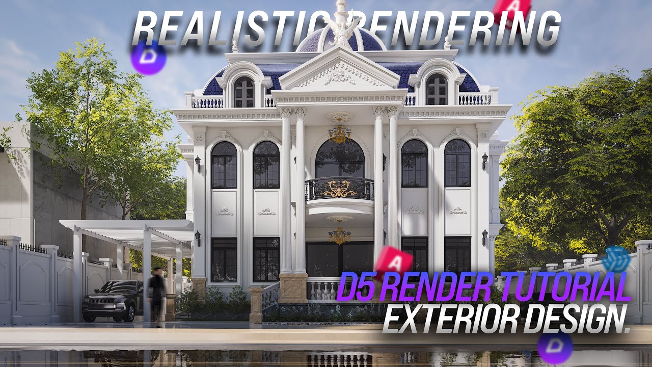D5 Render Exterior Tutorial For Beginners (HINDI/URDU) | Complete Guide ...