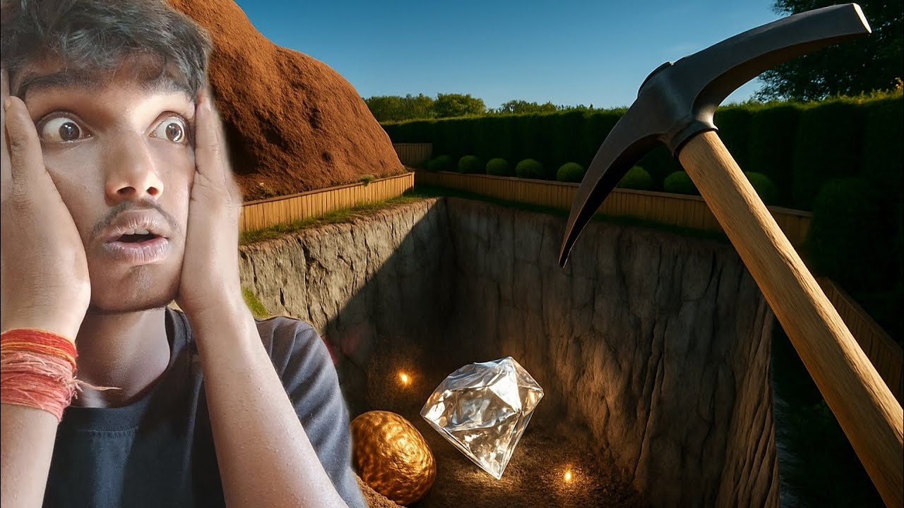 DIGGING A HOLE IN MY BACKYARD | A GAME ABOUT DIGGING A HOLE - YouTube