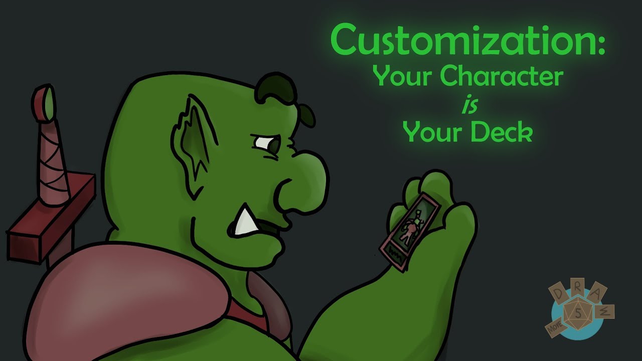 Customization: Your Character is Your Deck! | Game Design - YouTube