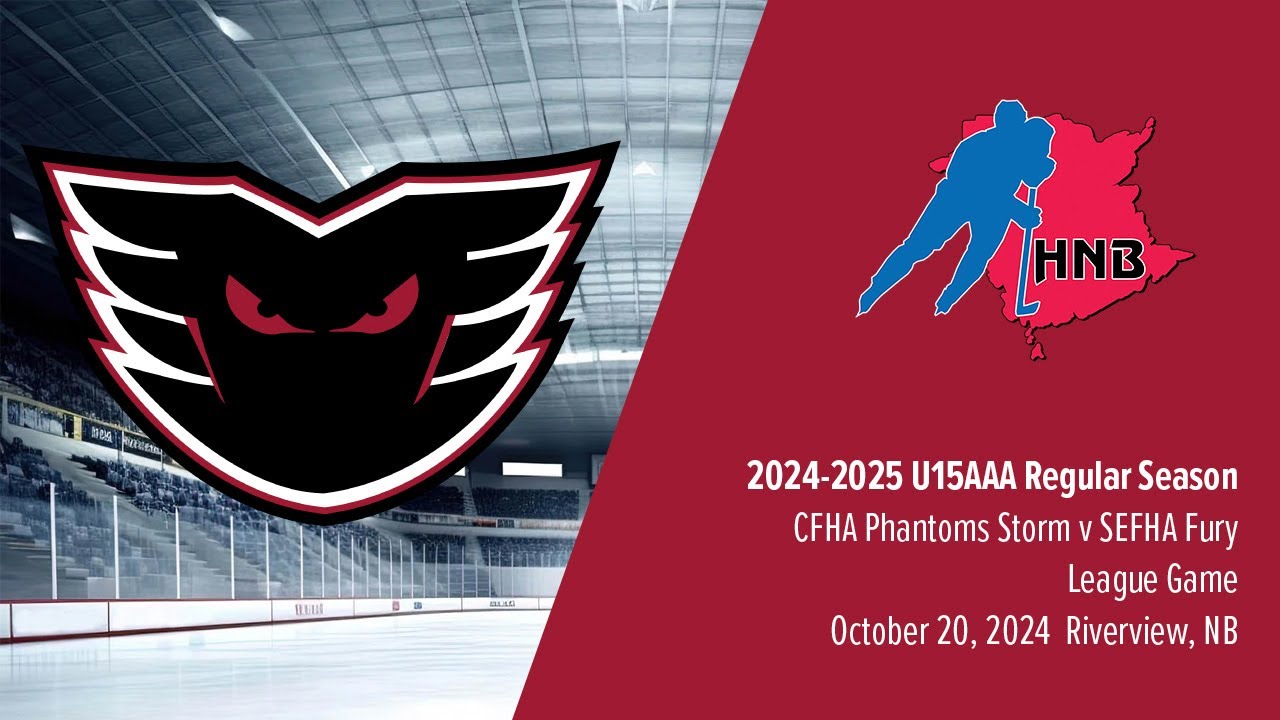 CFHA U15AAA Phantoms Storm v SEFHA Fury - 2024-10-20 - YouTube