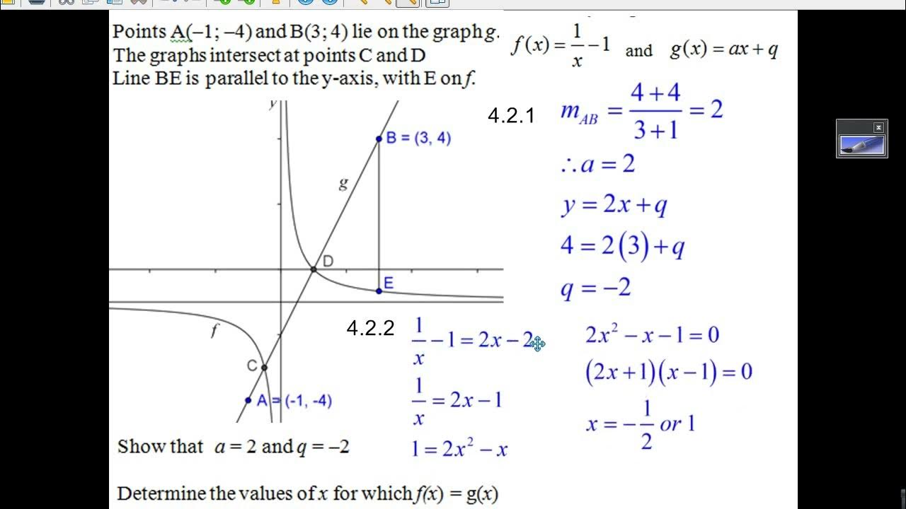 functions Q4 1 Q4 2 - YouTube
