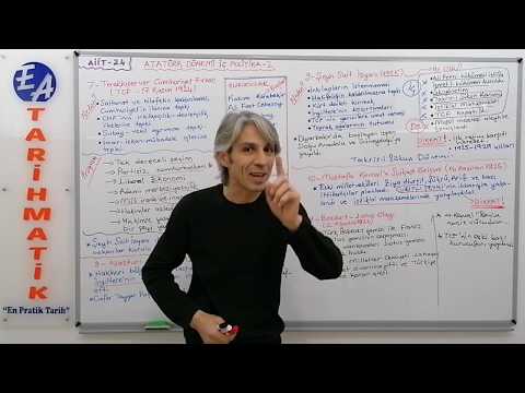 88) ATATÜRK DÖNEMİ İÇ POLİTİKA II - ERKAN AYRANCI (2022)