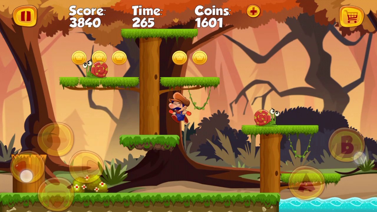 SBoy | Super Smash World Adventure | Level 27 | Super Mario like game ...