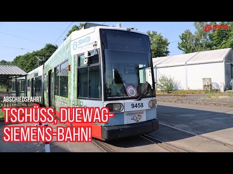 Tschüss, Duewag/Siemens-Bahn! Offizielle Abschiedsfahrt der alten Straßenbahnen  | Stadtwerke Bonn
