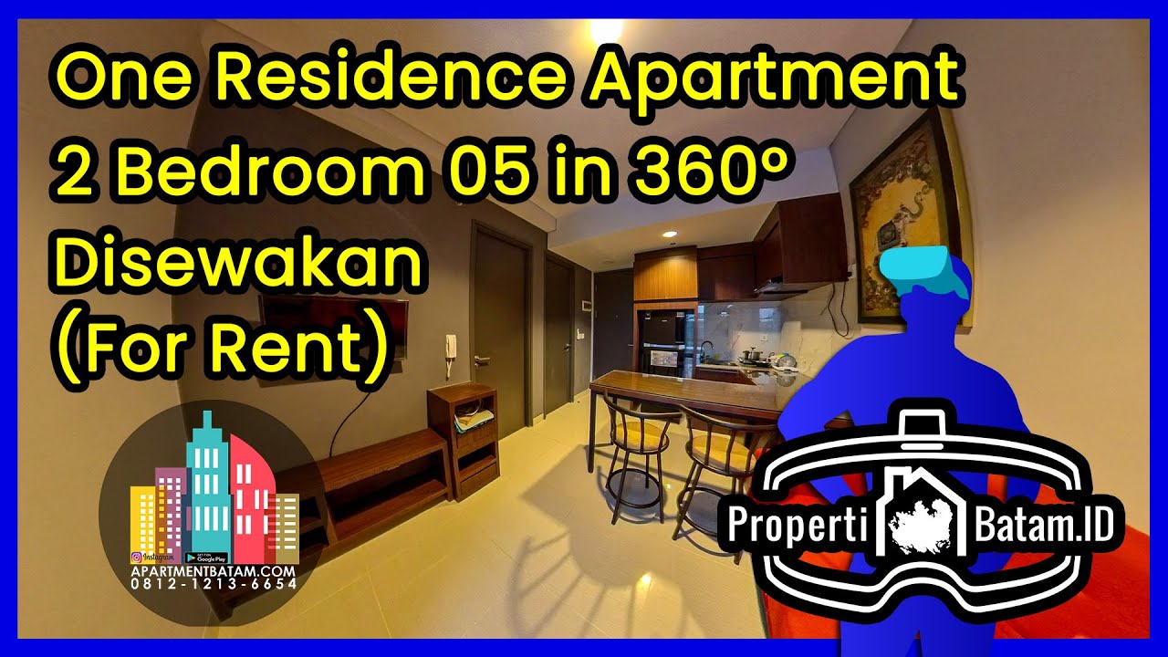 One Residence Batam Centre 2 Bedroom 05 ️ Disewakan Properti Batam 360 ...