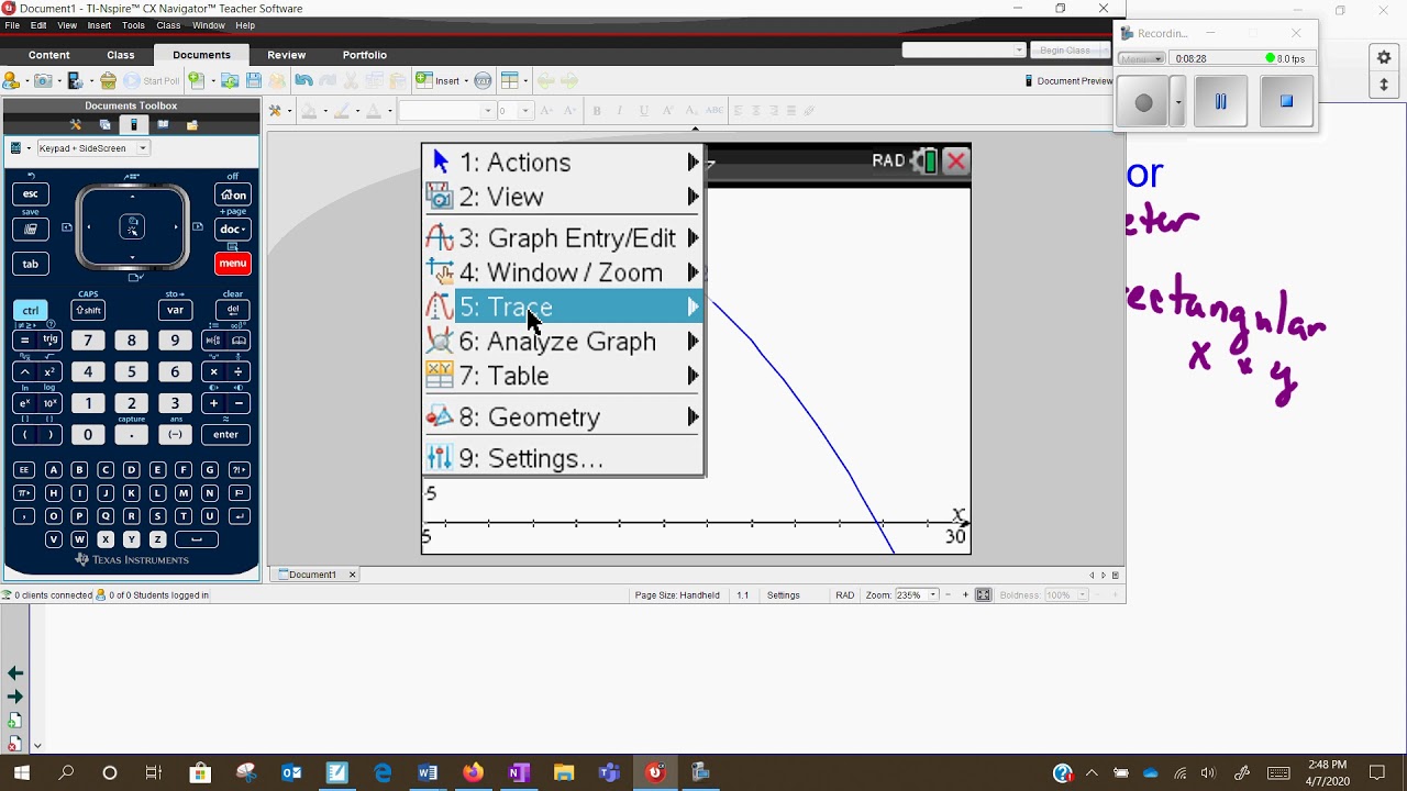 Graphing Parametric Equations On The TI YouTube graphing-parametric-equations-on-the-ti-youtube
