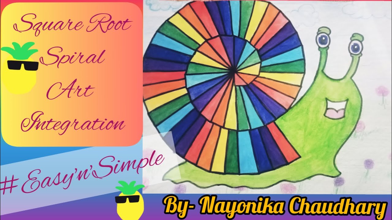 Square Root Spiral Snail Easy And Simple Nayonika Chaudhary YouTube square-root-spiral-snail-easy-and-simple-nayonika-chaudhary-youtube