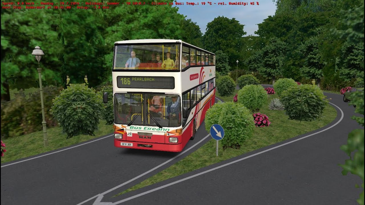 Omsi The Bus Simulator:Map Tendal Route 186 Man SD202 - YouTube