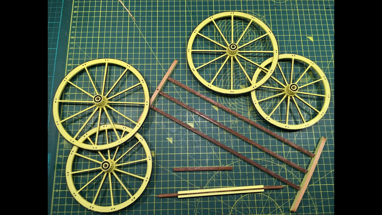 Artesania 1848 Stagecoach - Build 6 - YouTube