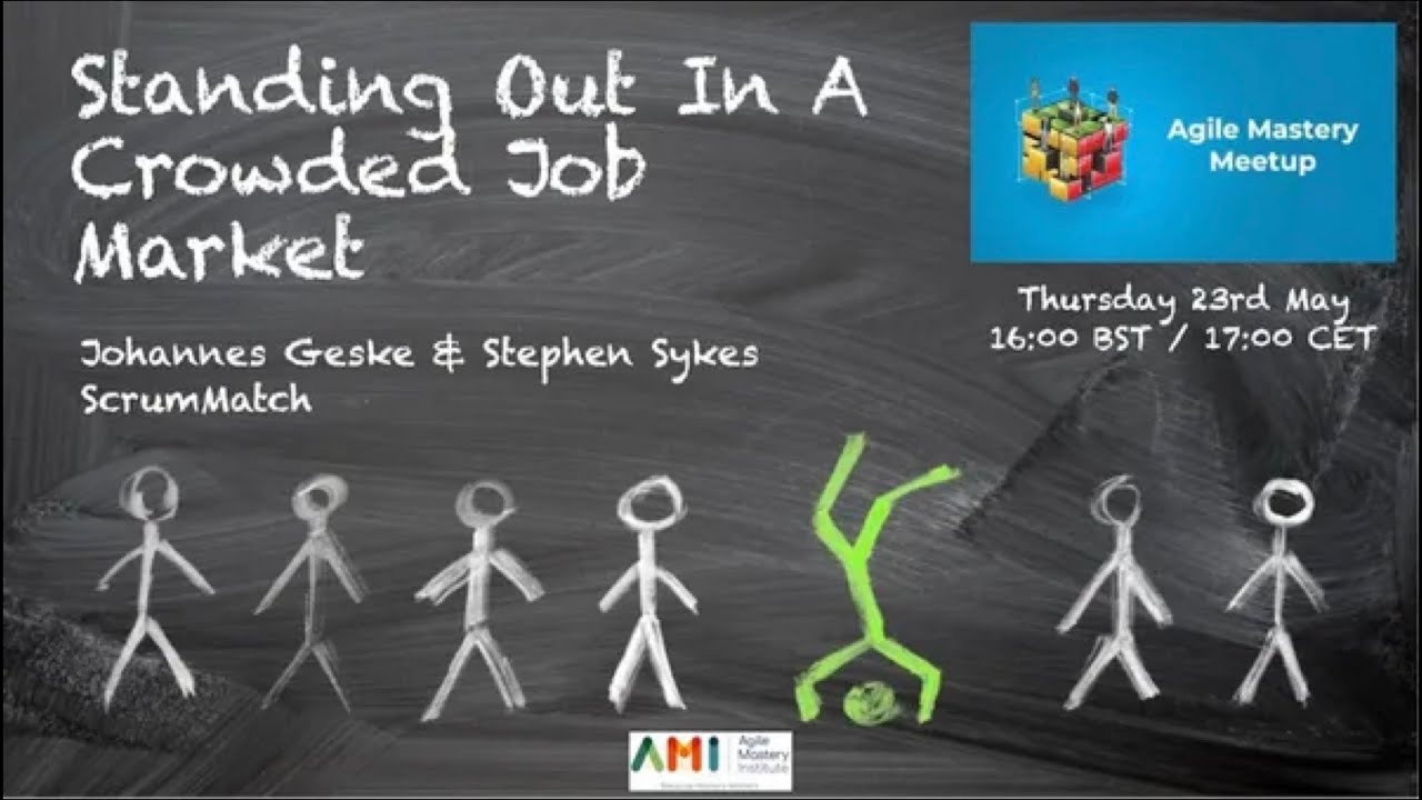 Standing Out In A Crowded Job Market - Stephen Sykes of Scrummatch ...