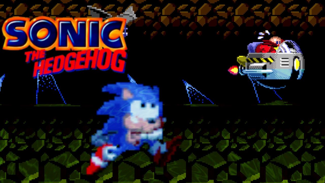 Sonic 1 Labyrinth Zone animation - YouTube
