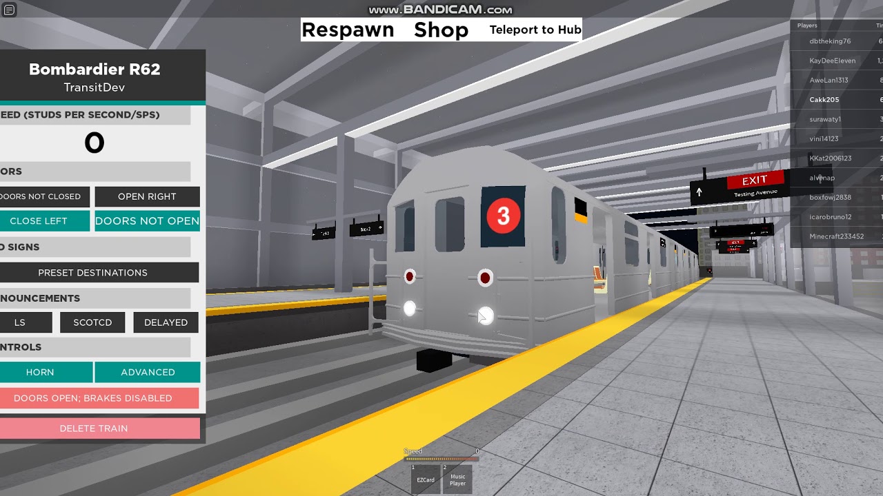 (Roblox Subway Testing Remastered) Driving an R62 (3) Train - YouTube