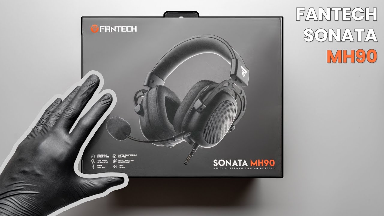 Fantech Sonata MH90 Gaming Headset | ASMR Unboxing - YouTube