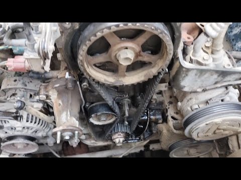 95 Suzuki Sierra G13BA Engine Timing Mark's - YouTube