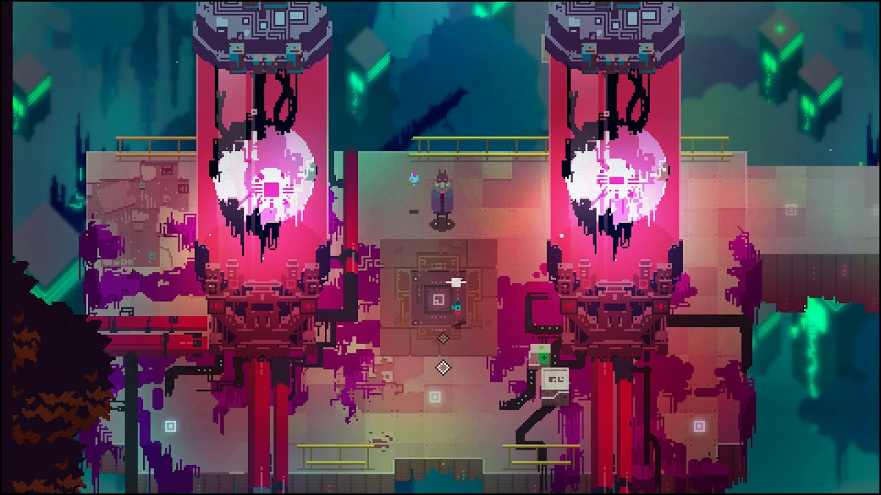 하이퍼 라이트 드리프터 (Hyper Light Drifter) 2회차 남쪽 로봇들 1 - YouTube