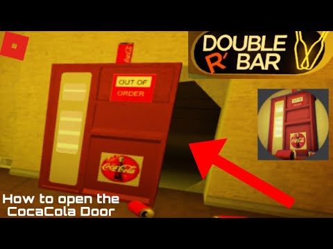 How to open the coca-cola door + badge in The Double R Bar (Roblox ...