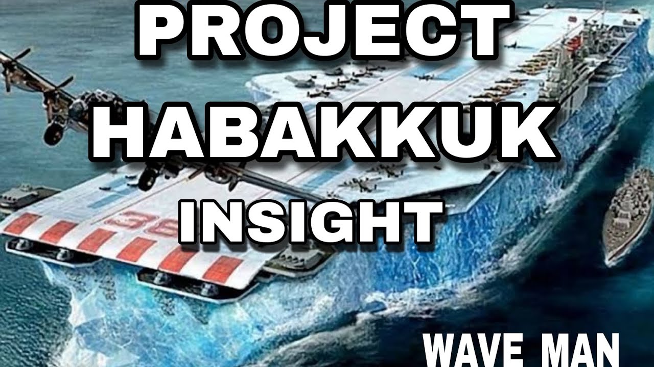 Iceberg Aircraft Carrier | Project Habakkuk | Geoffrey Pyke | | World ...
