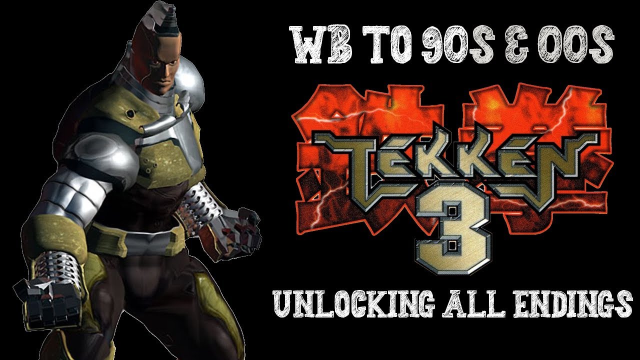 🎮 Tekken 3 | Gun Jack Gameplay | Unlocking All Endings | With ...