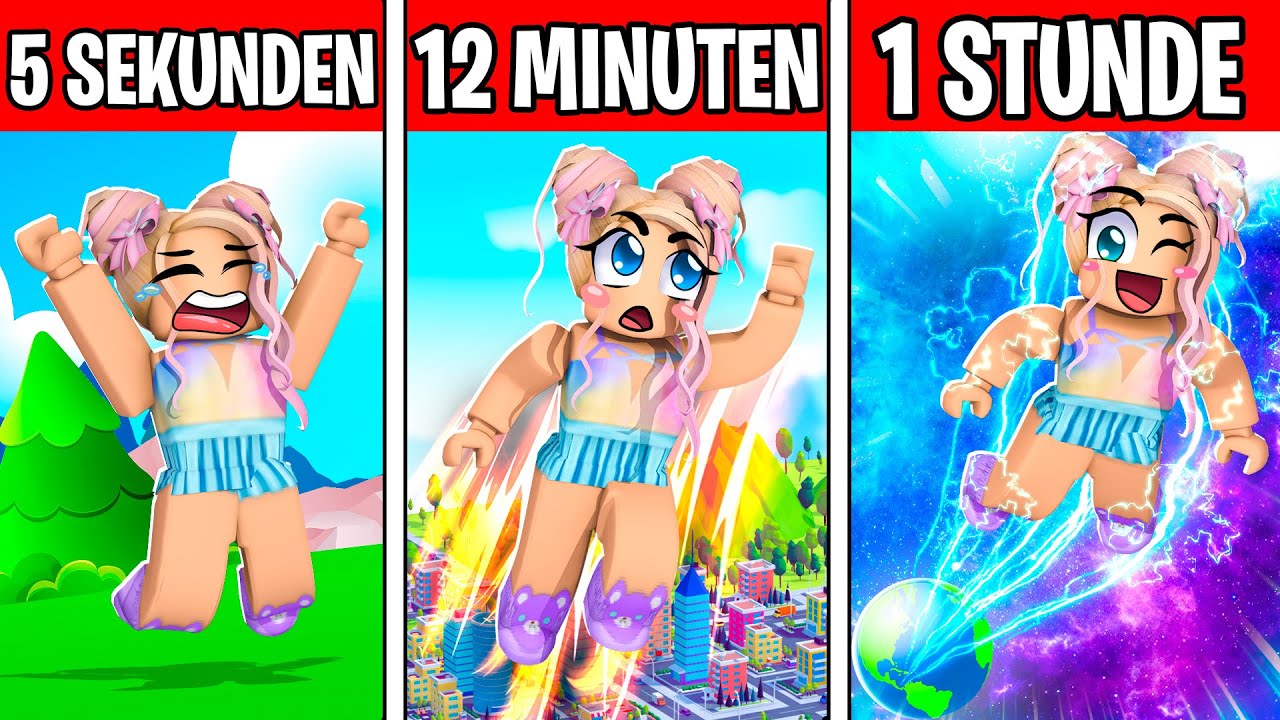 Roblox, ABER jede SEKUNDE kriegst du +1 JUMP BOOST - YouTube