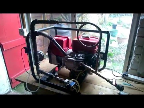 Geet system running a Honda GX160 generator (GEET LIFE) - YouTube