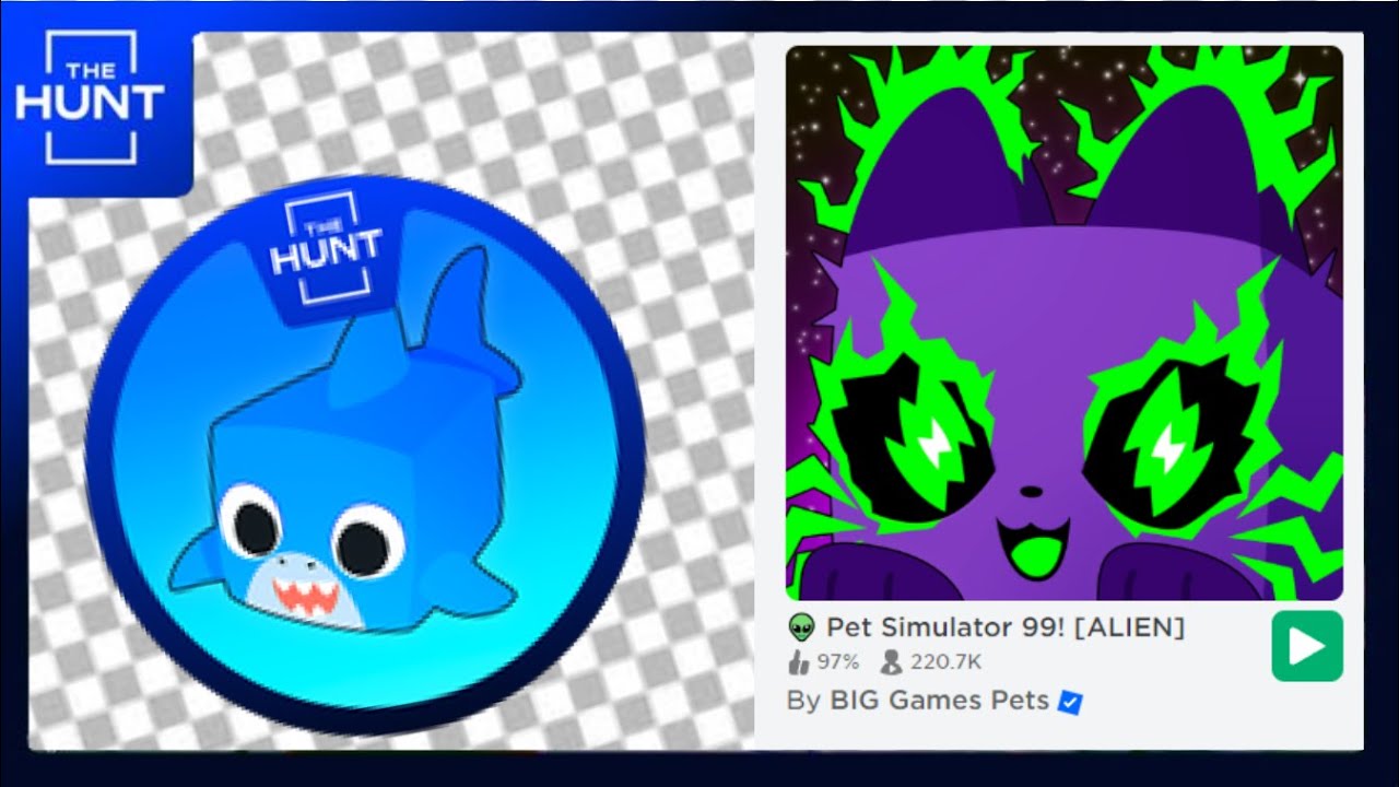 The Hunt Badge - Pet Simulátor 99 - YouTube
