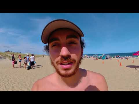 Atlas Okyanusuna yüzmeye geldik | Amerika Vlog